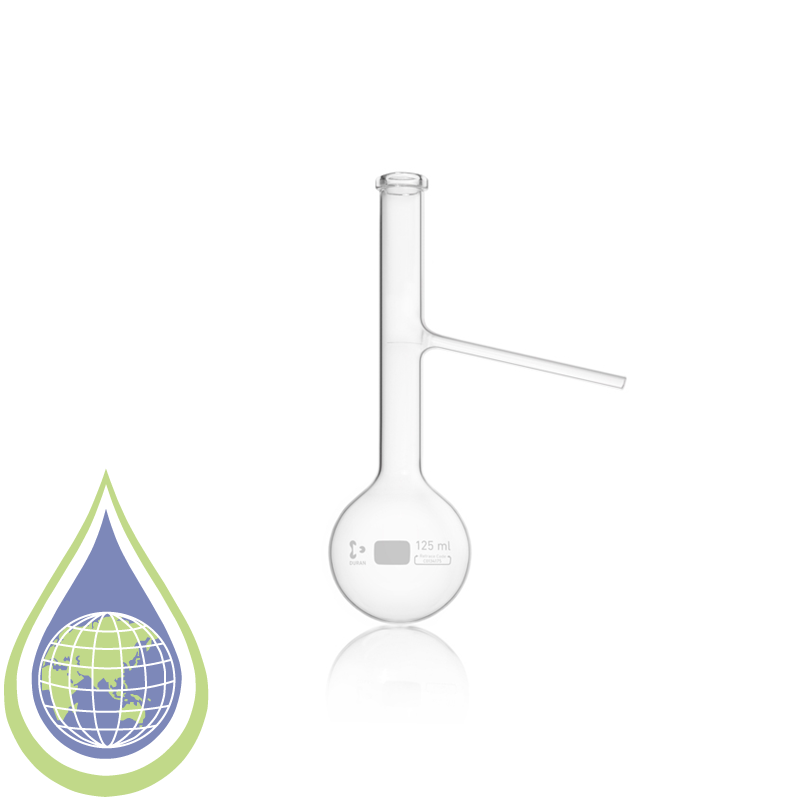DURAN® Engler Flask with standard ground joint NS 19/26, 125 ml ...