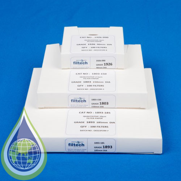 Filtech 1893 Grade - 10µm Qualitative Filter Papers