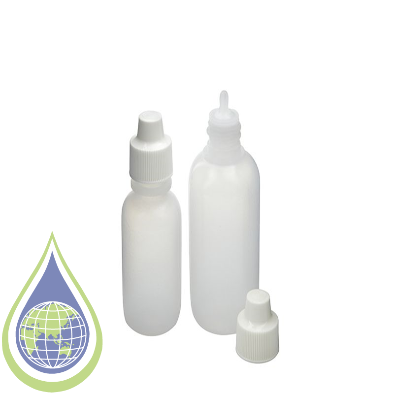 2oz (60ml) Natural LDPE Nasal Spray Bottle with 18-410 White LDPE ...