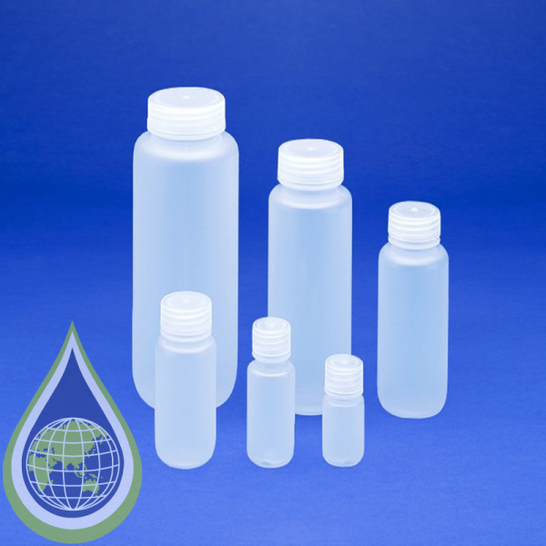32oz (1,000ml) Natural Wide Mouth Polypropylene Boston Round with 63mm Polypropylene Linerless ...