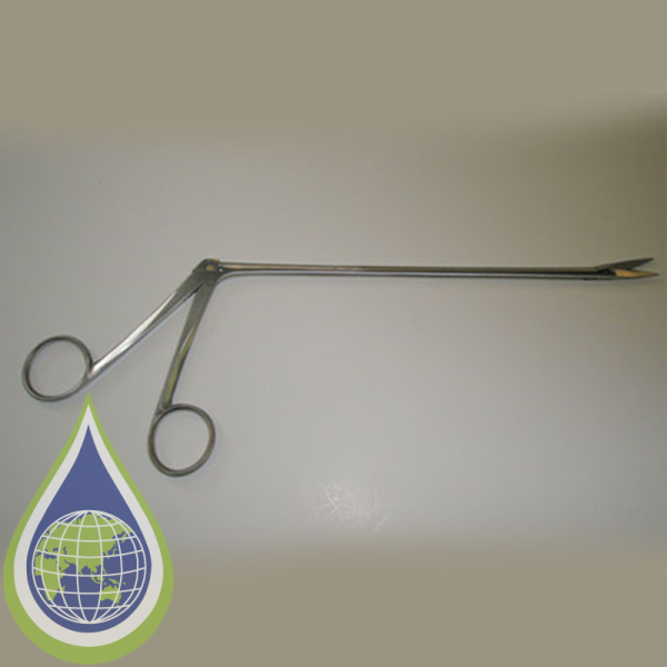 Long Shaft Scissors Sharp/sharp, 220mm. long shaft.