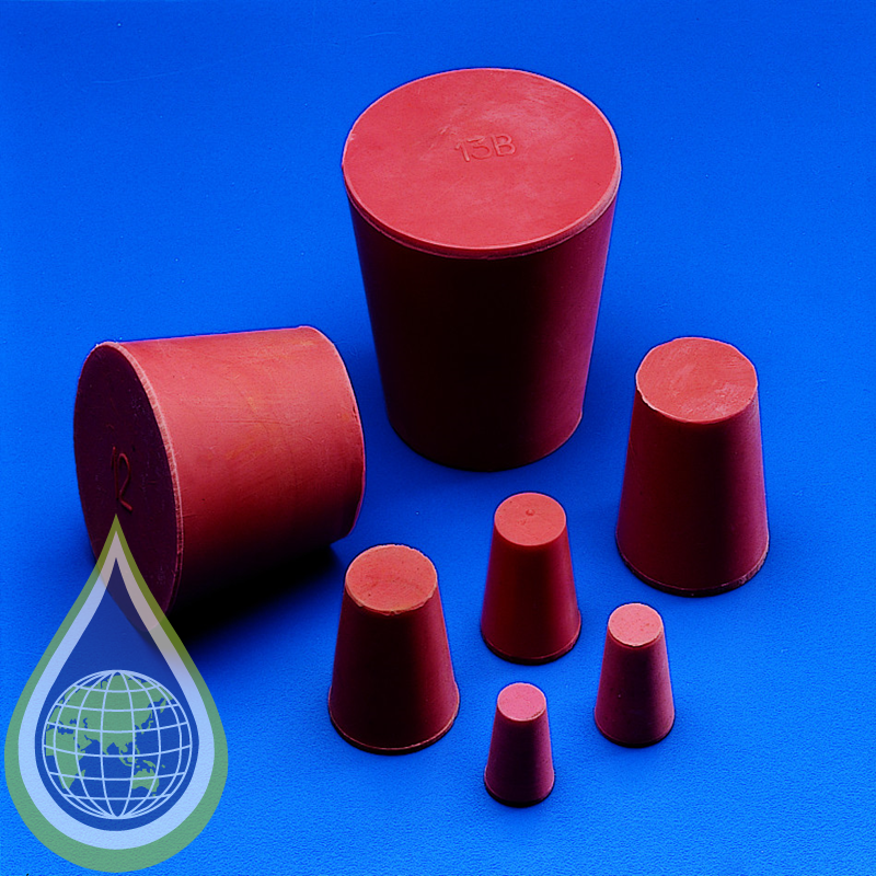 Stopper Conical Red Rubber