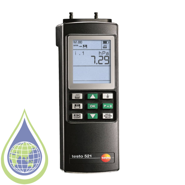 Differential Pressure Meter testo 521-3