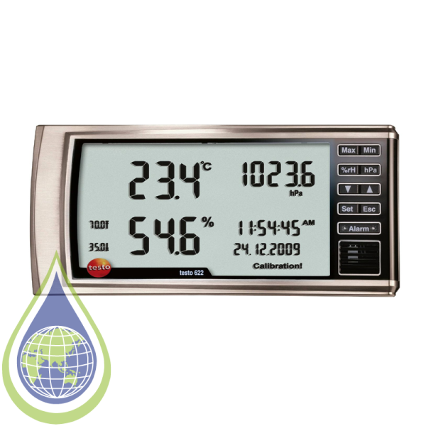 testo 622 hygrometer with pressure indic
